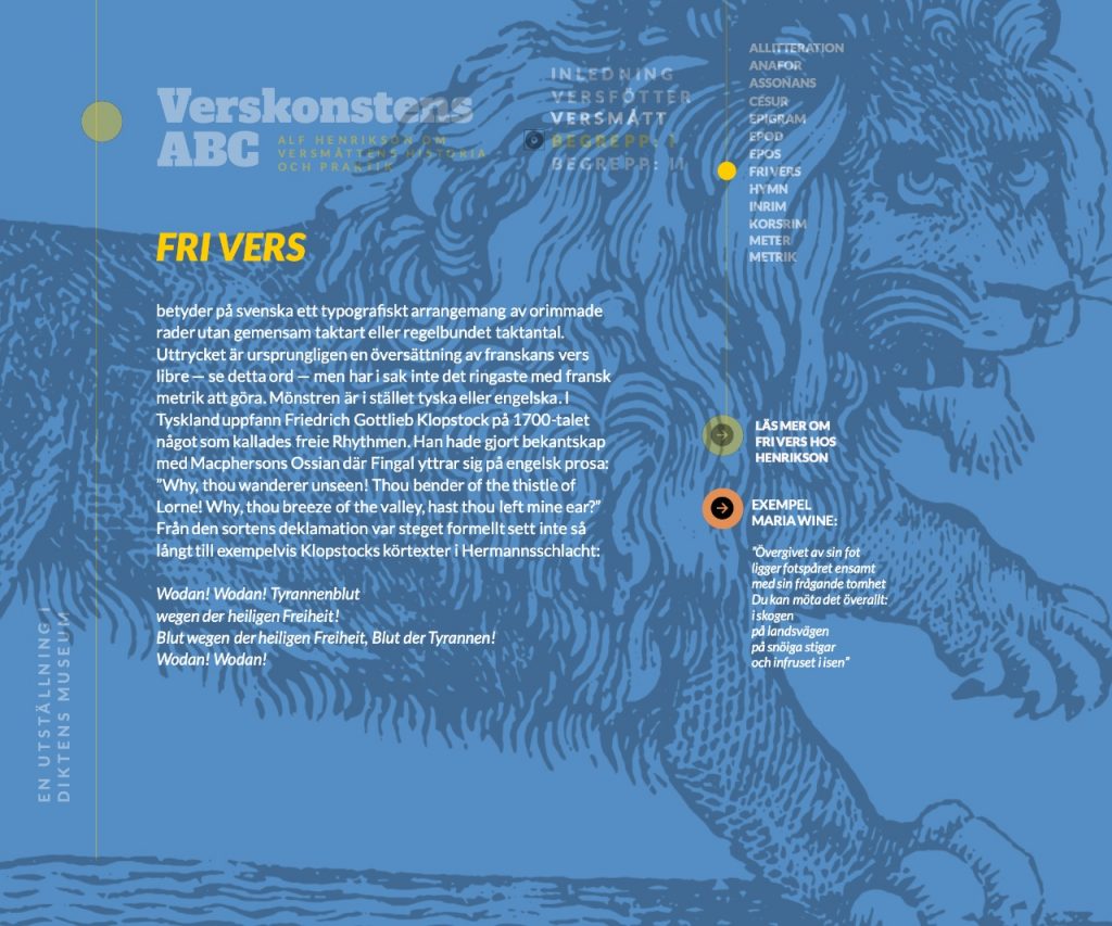 VERSKONSTENS ABC: Begrepp (I) – Diktens museum