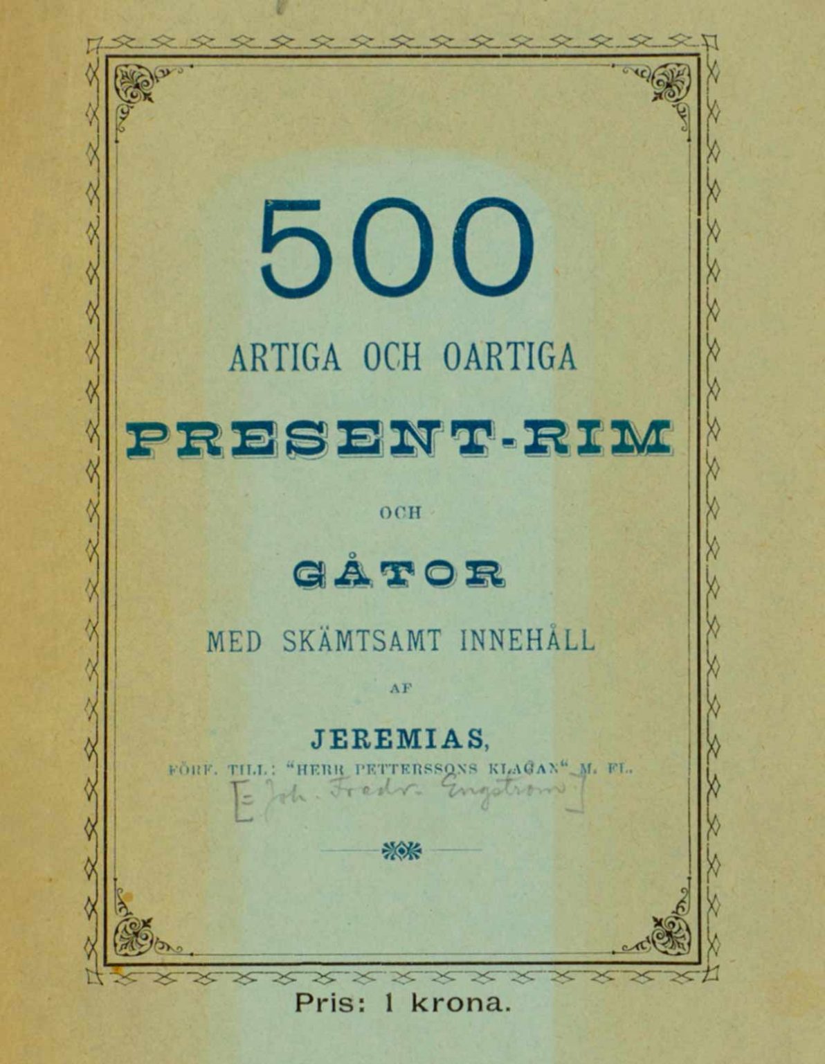 Litteraturbankens julklappslåda 2023 - Ljud & Bild